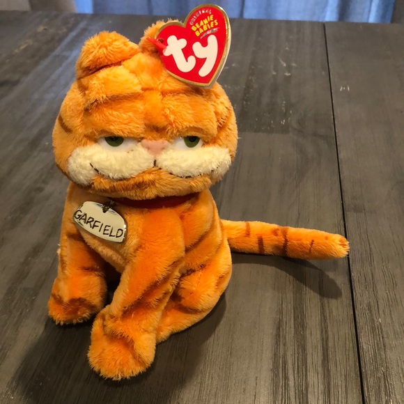 Ty | Toys | Ty Beanie Baby Garfield The Cat Garfield The Movie New ...
